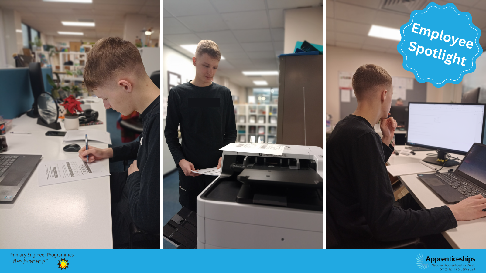 Employee spotlight – Chatting to our apprentice for National ...