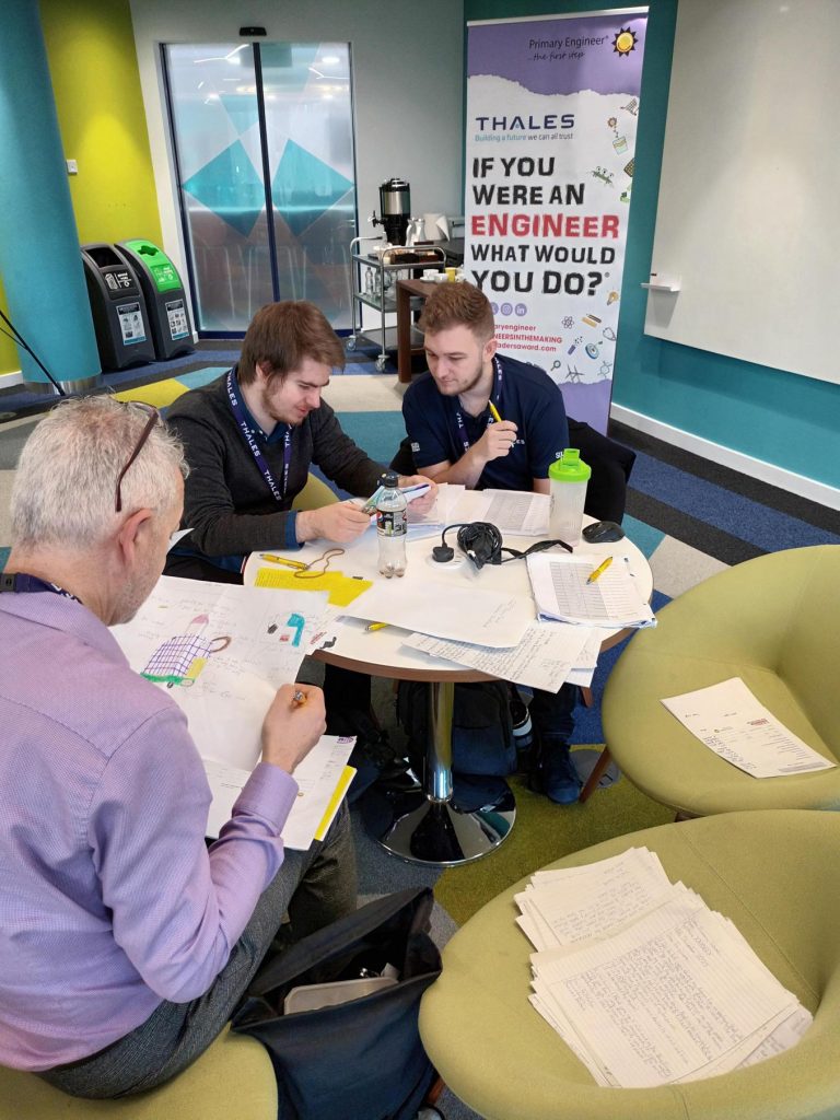 Thales engineers inspired by pupil’s engineering ideas - Primary Engineer