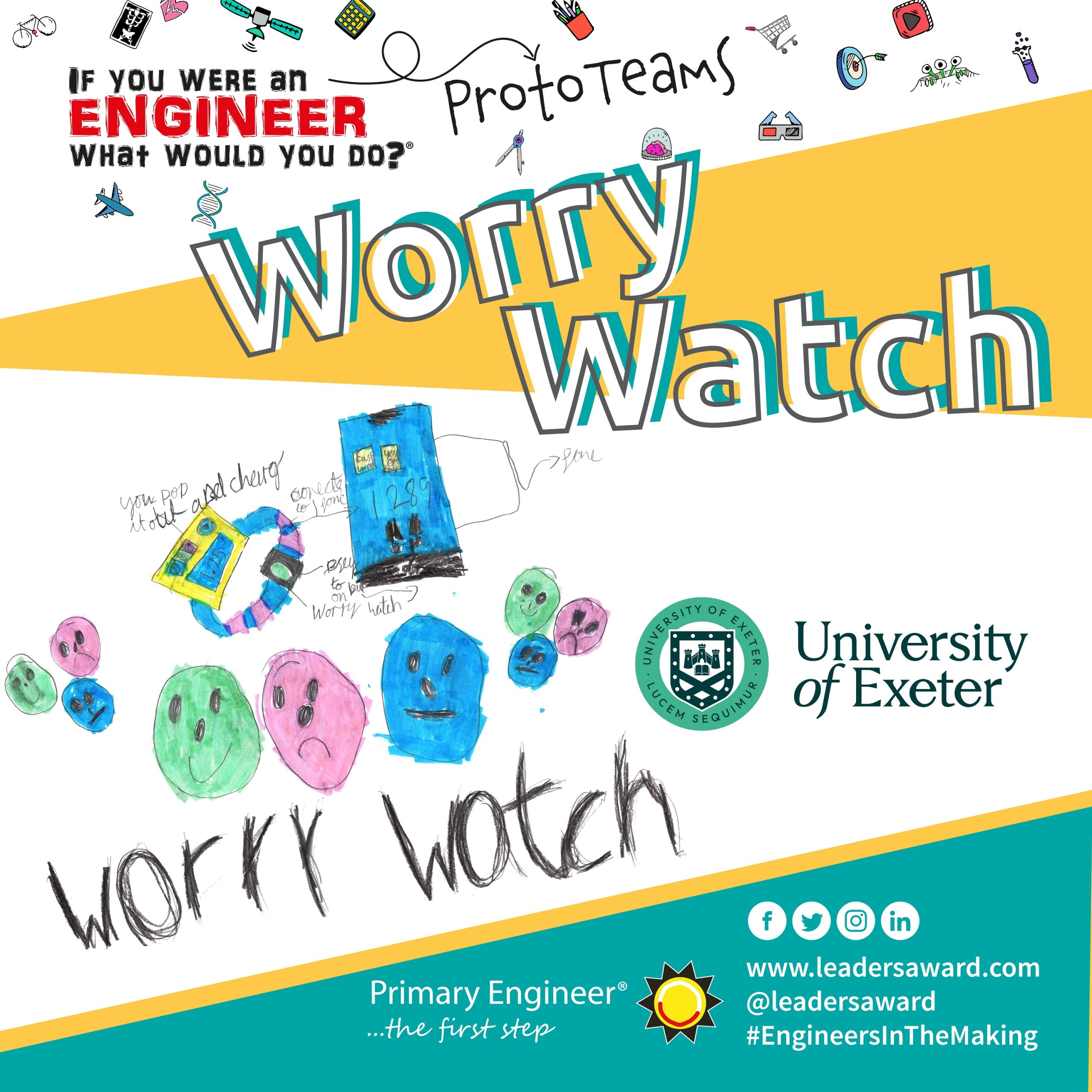 University of Exeter creating the Worry Watch - Primary Engineer
