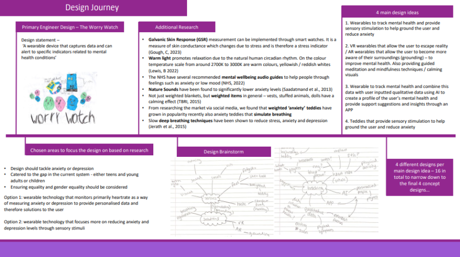 University of Exeter creating the Worry Watch - Primary Engineer