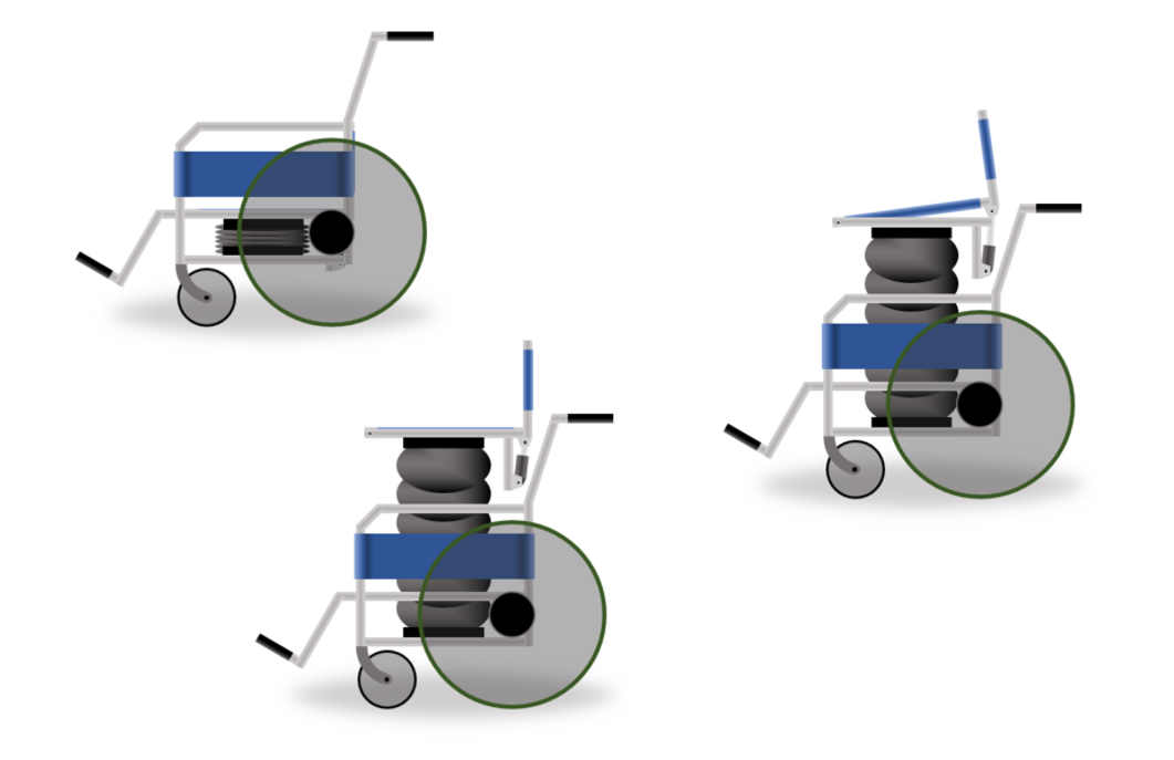 Thales Templecombe creating the Reach-Up Wheelchair prototype - Primary Engineer