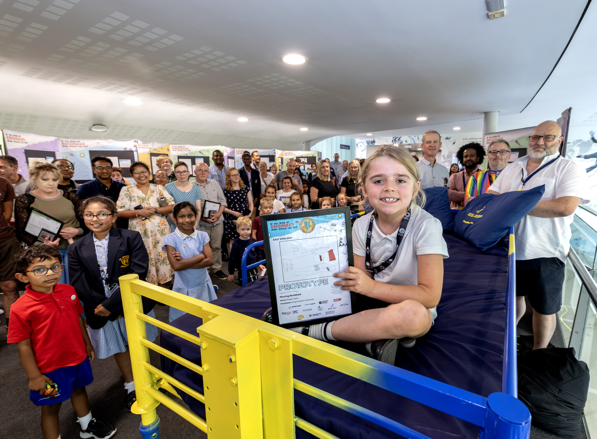 Climbing the inspiration ladder! Pupil sees her engineering idea turned ...
