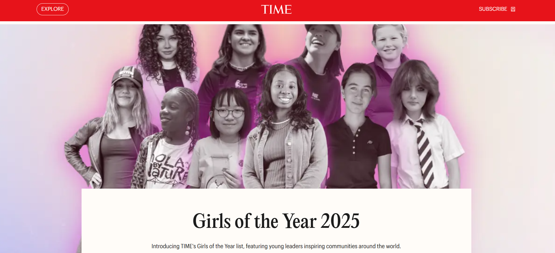 Scottish girl named Time magazine’s Girl of the Year for engineering ...